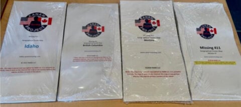 Five Missing 411 Cluster Maps - Missing 411