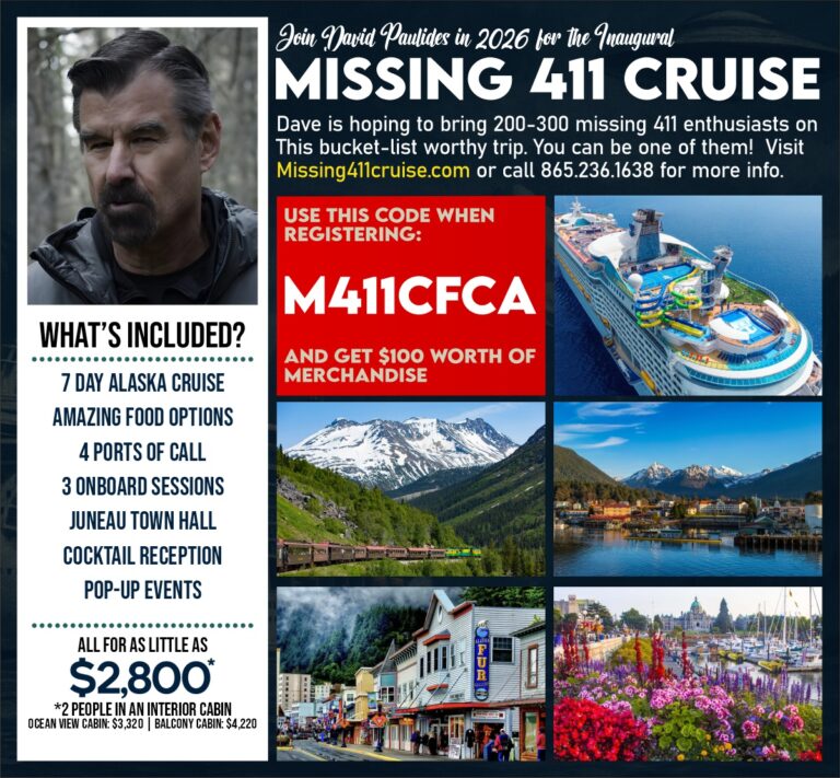 Official Missing 411 Books, DVDs & Collectibles | David Paulides
